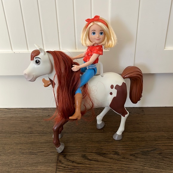 Mattel | Toys | Spirit Untamed Abigail Doll Boomerang Horse Mattel 220 ...